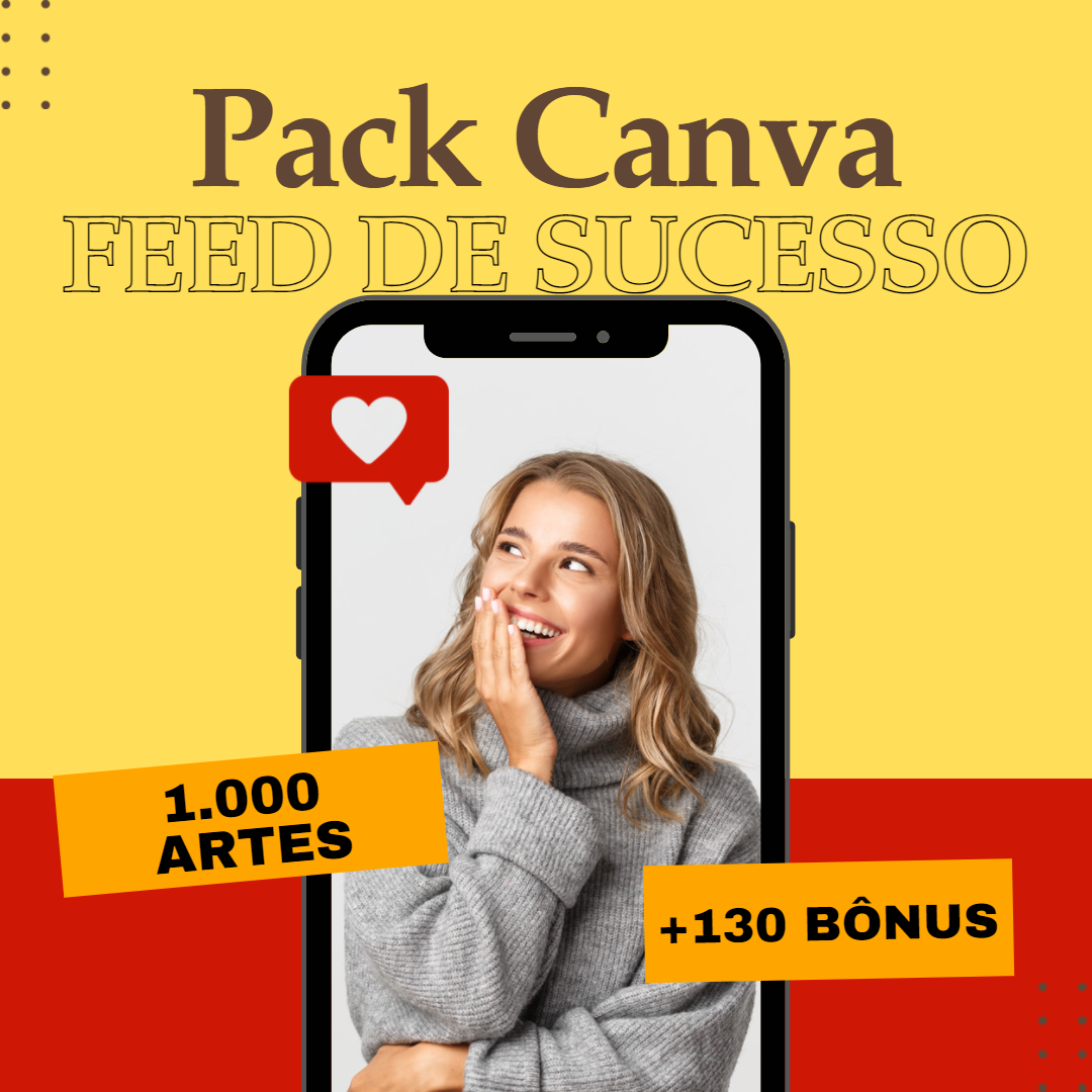 Pack Canva Feed de Sucesso
