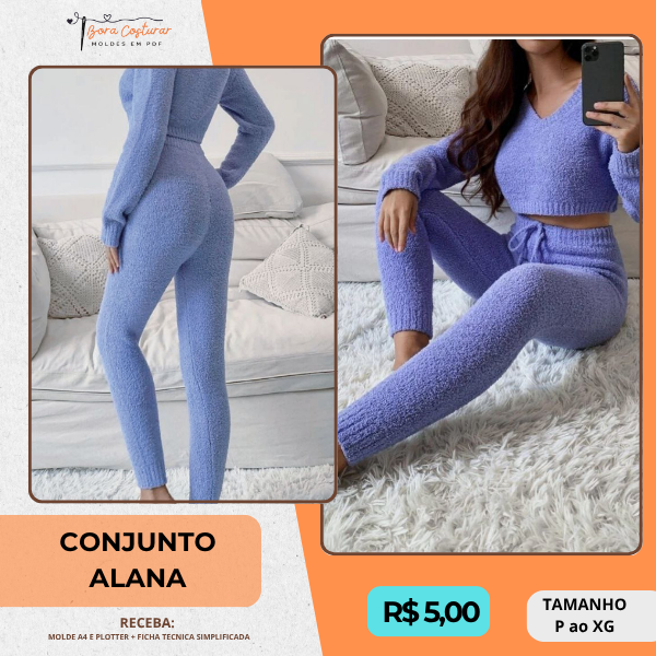 Molde Conjunto Alana - Bora costurar | Hotmart