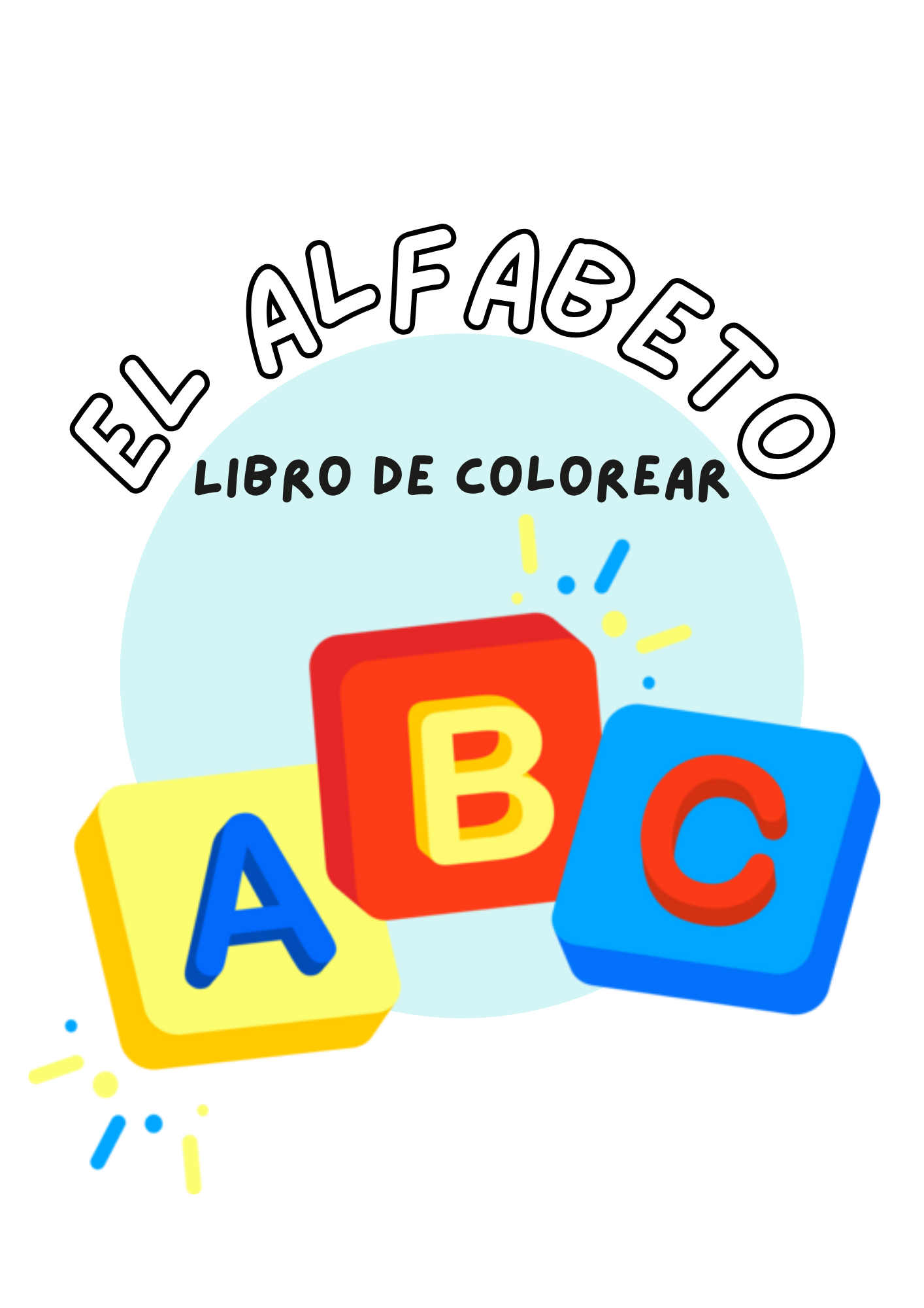 El Alfabeto - Libro para Colorear - Valeria Torres Robles | Hotmart