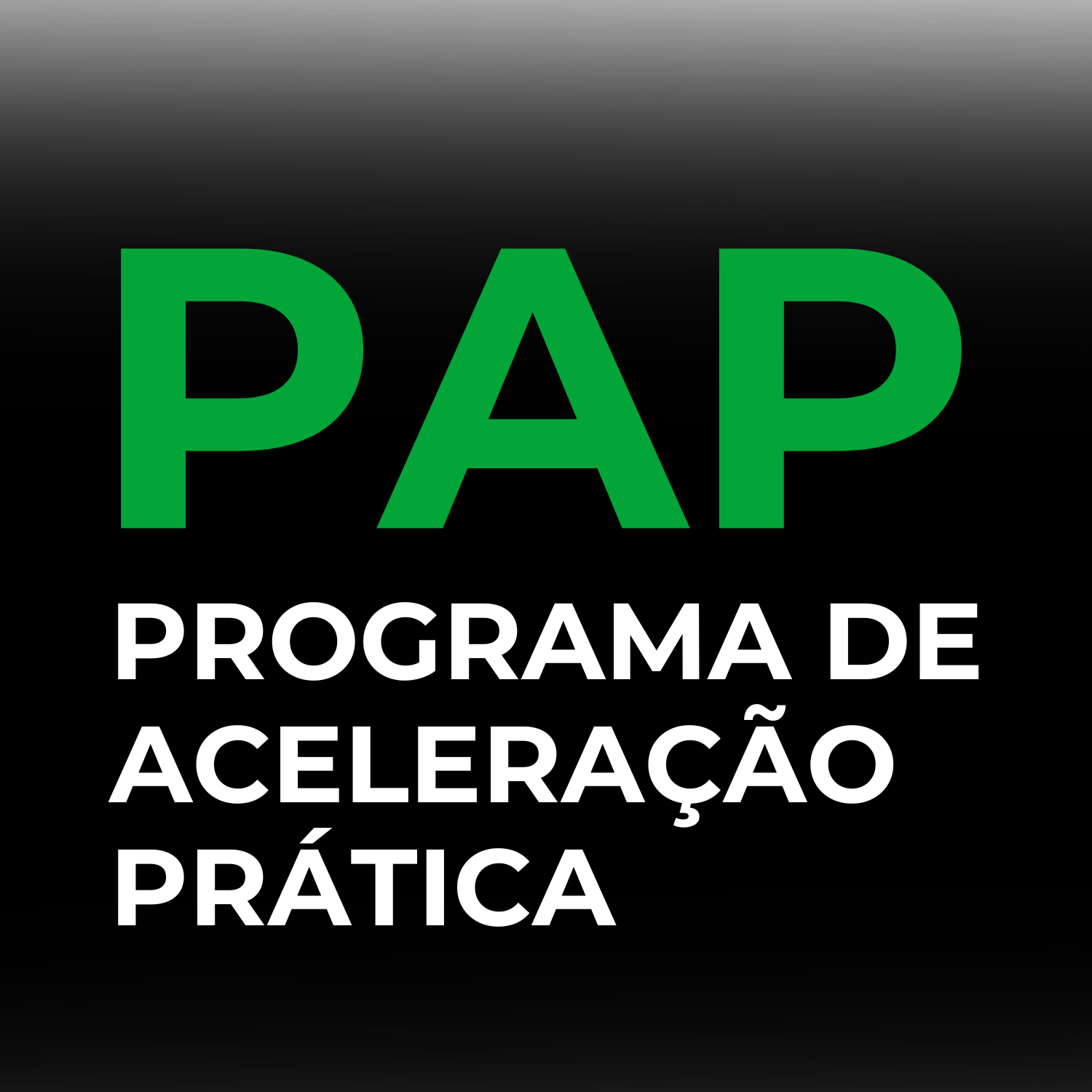 PAP - Programa de Aceleração Prática