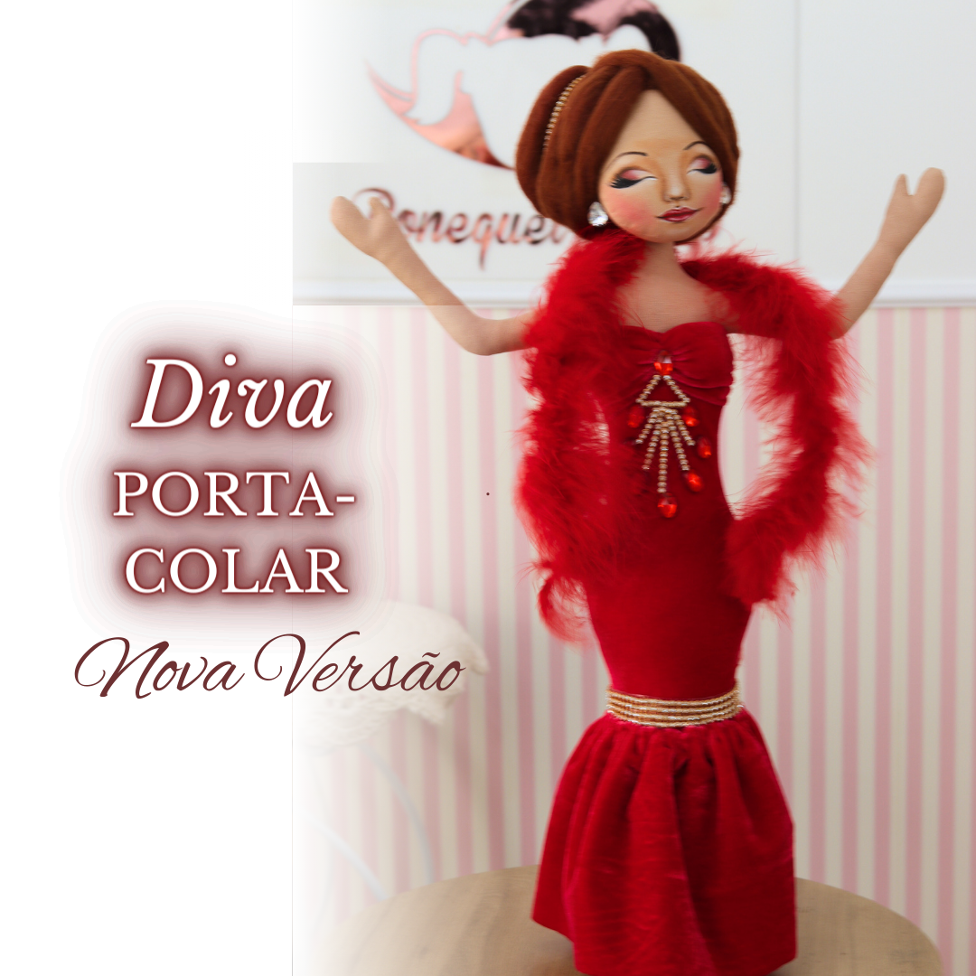 Diva- Porta Colar- Nova versão - Flavia Queiroz | Hotmart