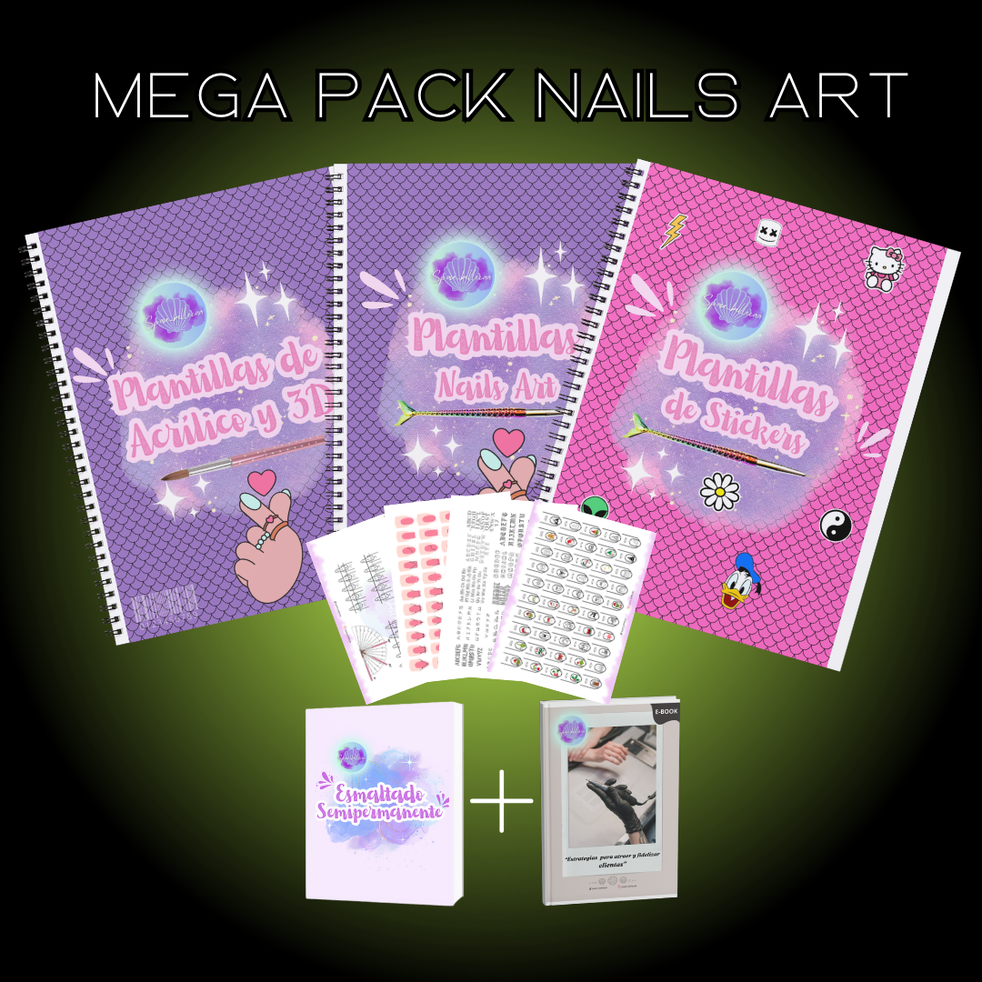 Mega Pack Nails Art