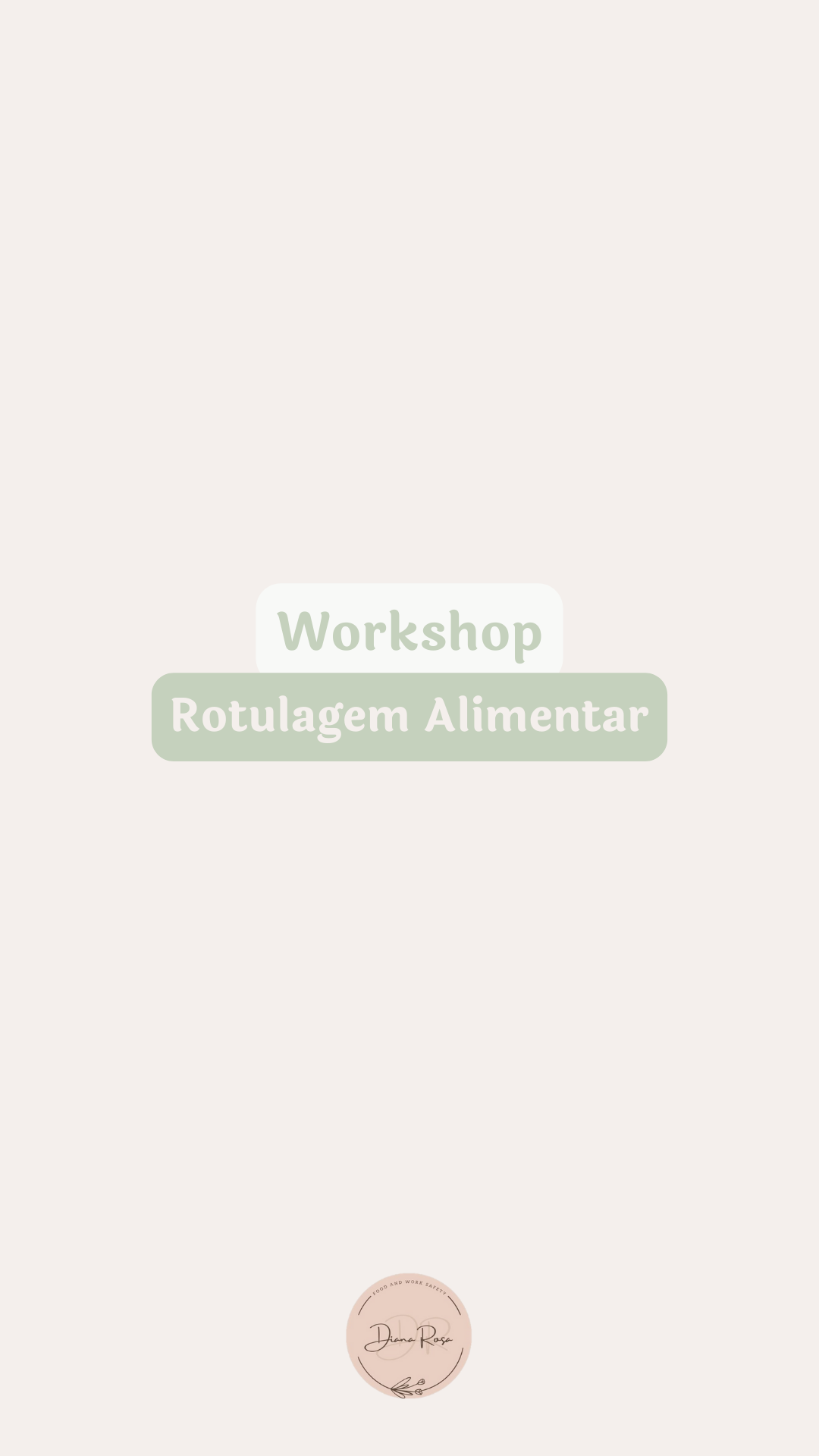 Workshop - Rótulos Alimentares
