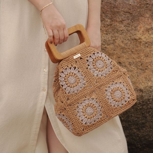 Bolsa Duna em Raffia - DAJU Handmade | Hotmart