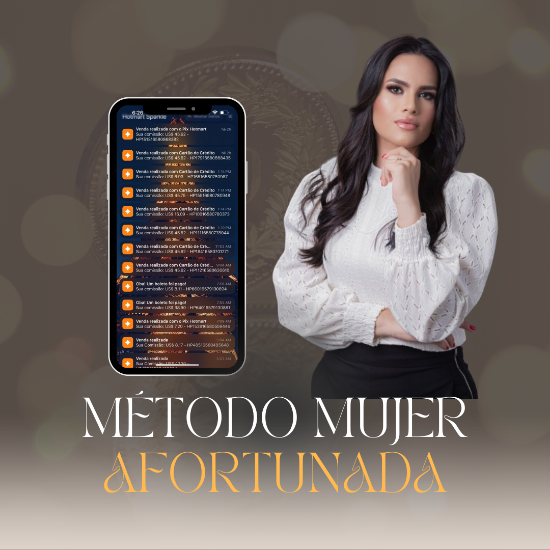Método Mujer Afortunada - Camila Torres | Hotmart