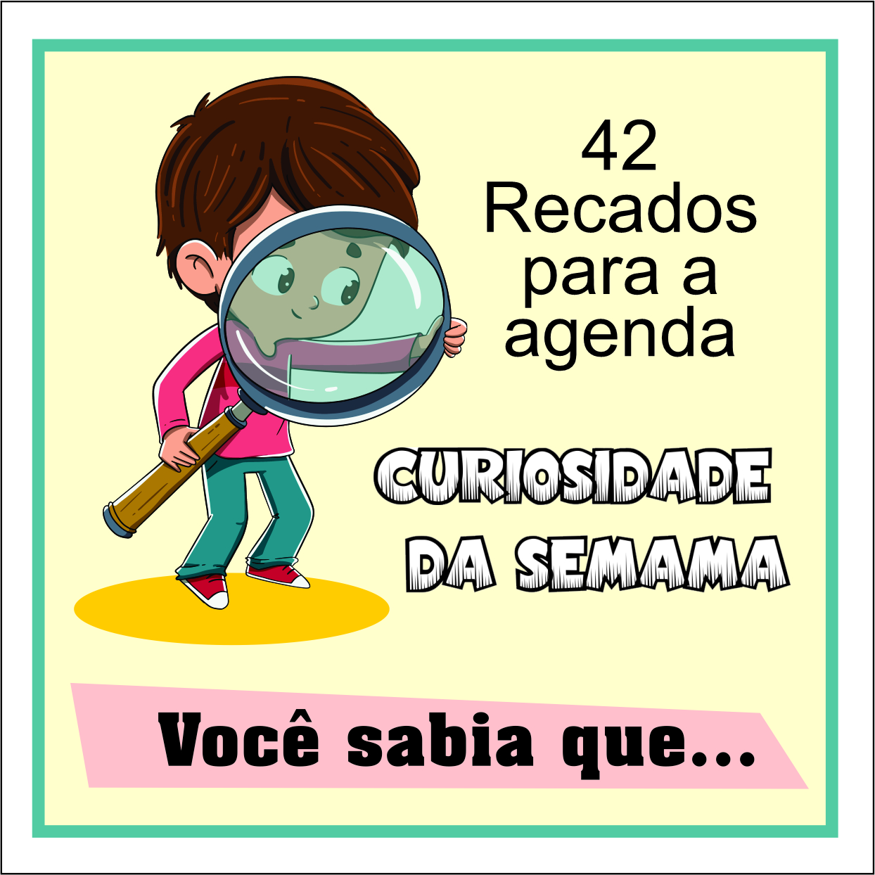 42 recados para a agenda escolar - Professora Vilma Ribeiro | Hotmart