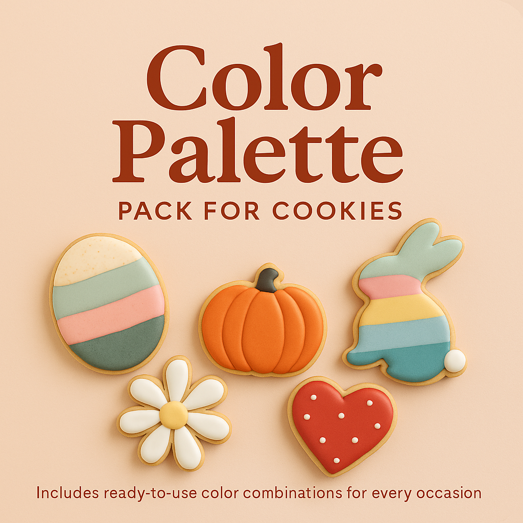 Color Palette: Pack for cookies - Mujeres de Negocios | Hotmart