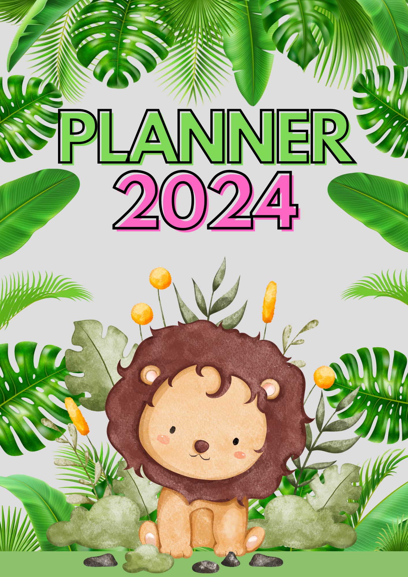 PLANNER PROFESSORA SAFARI