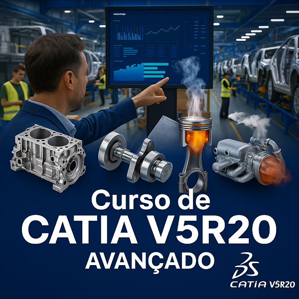 Formação CATIA V5R20 do básico ao Avançado - Ben-Hur Demetrius | Ho...