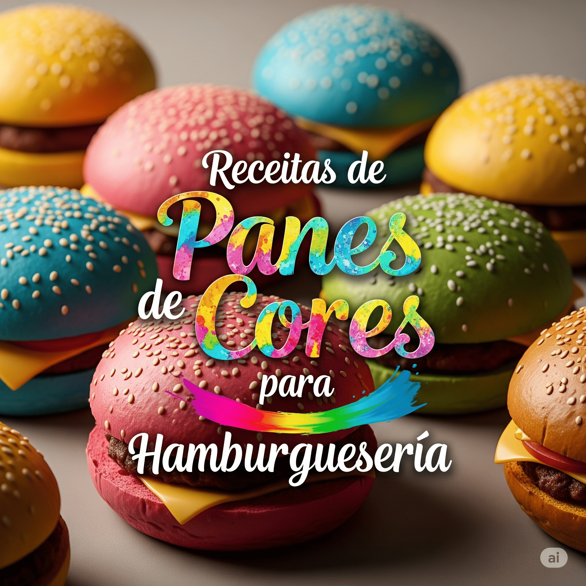 Recetas de Panes de Colores para Hamburguesería. - AGBC DIGITAL | H...