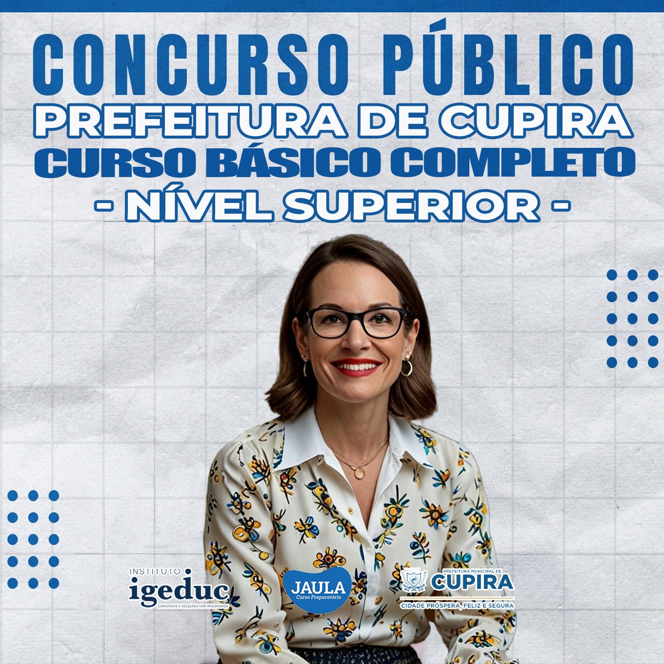 C.B.C CURSO BÁSICO PARA CONCURSO - NÍVEL SUPERIOR (IGEDUC) - CUPIRA-PE