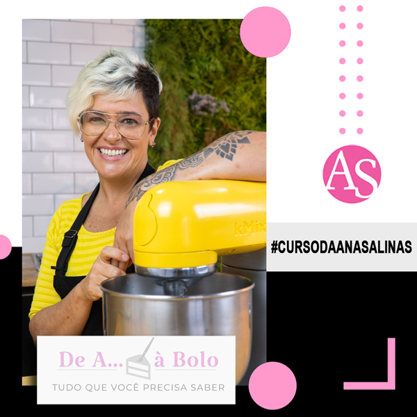 De A a... Bolos com Ana Elisa Salinas - Ana Elisa Salinas | Hotmart