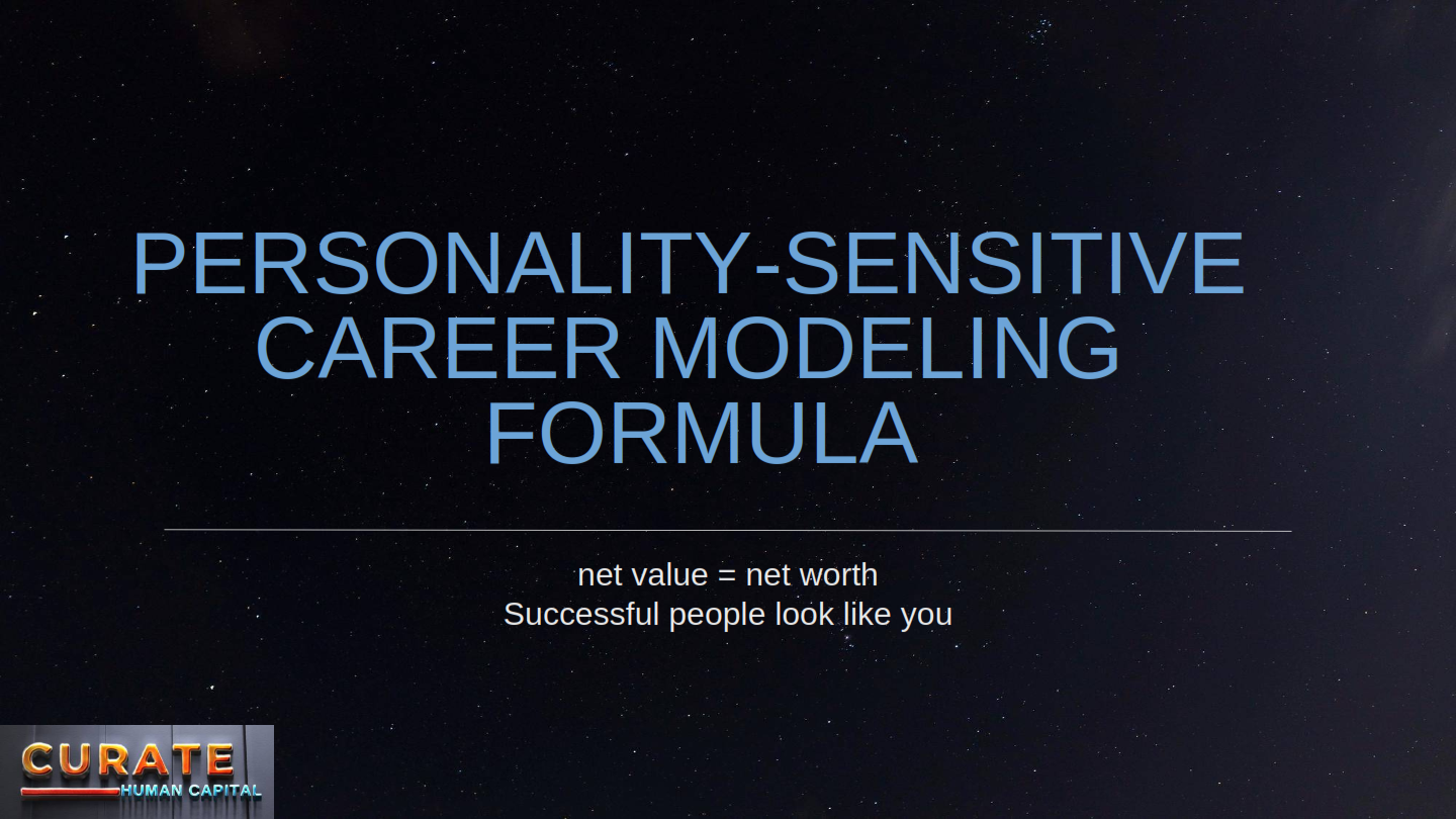 How to develop personality based career excellence