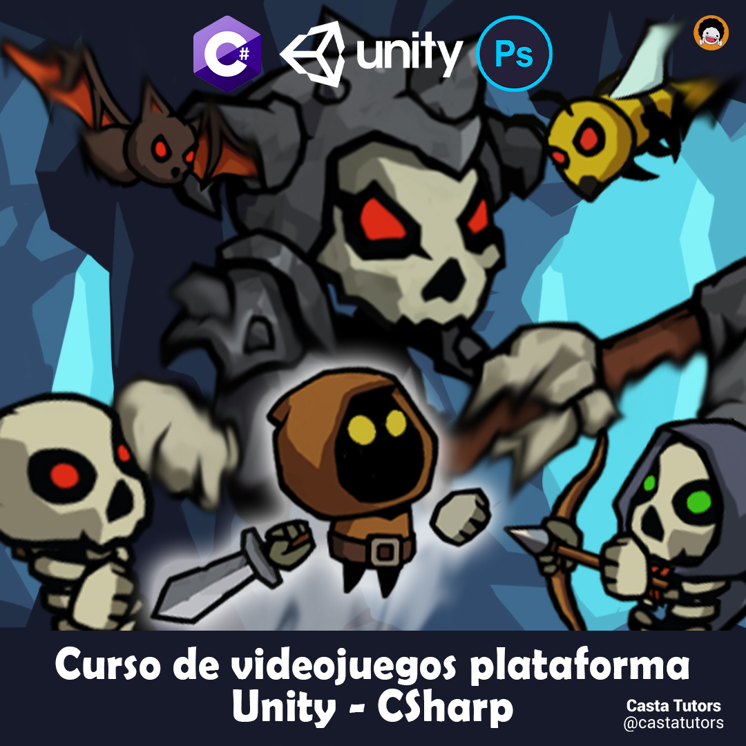 Unity desarrollo de videojuegos Plataforma 2D con CSharp - Casta T...