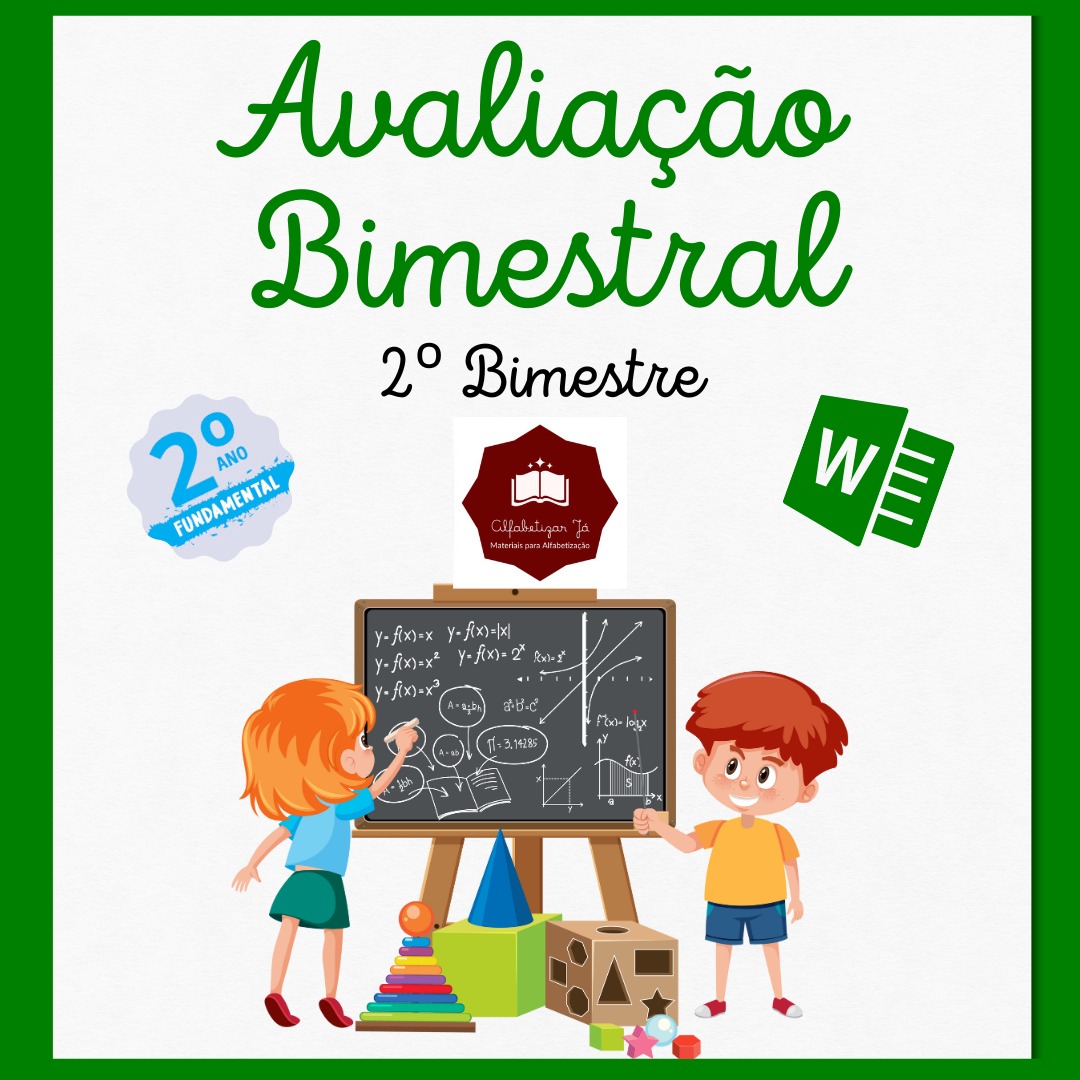 Avaliação 2º Bimestre 2º Ano Ensino Fundamental Claudia Gomes