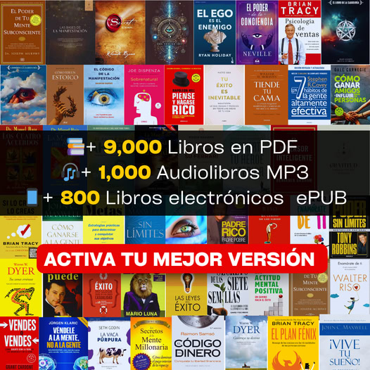 Pack de Libros PDF y Recursos Digitales
