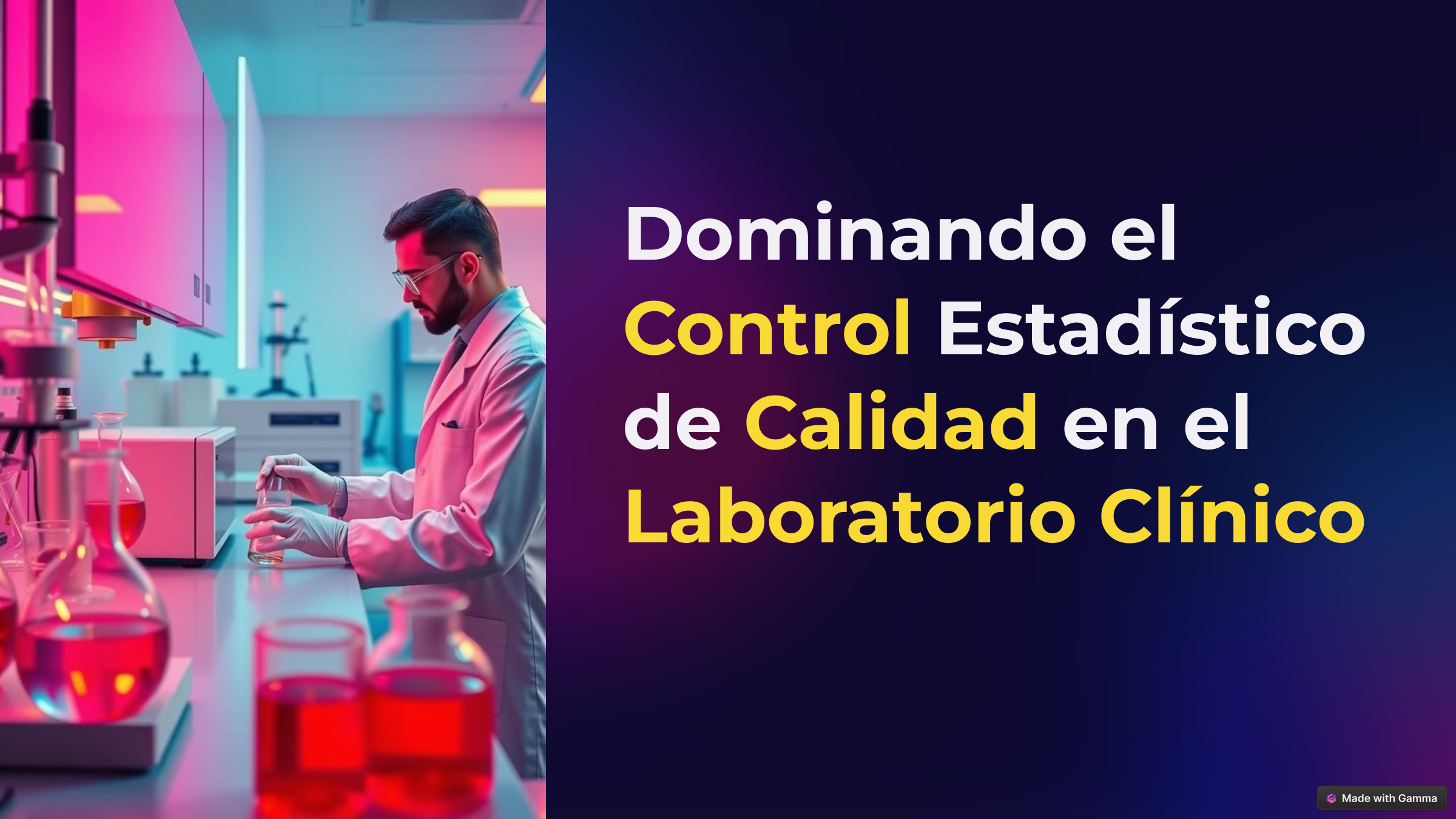 Dominando el Control Estadístico de Calidad en el Laboratorio Clíni...