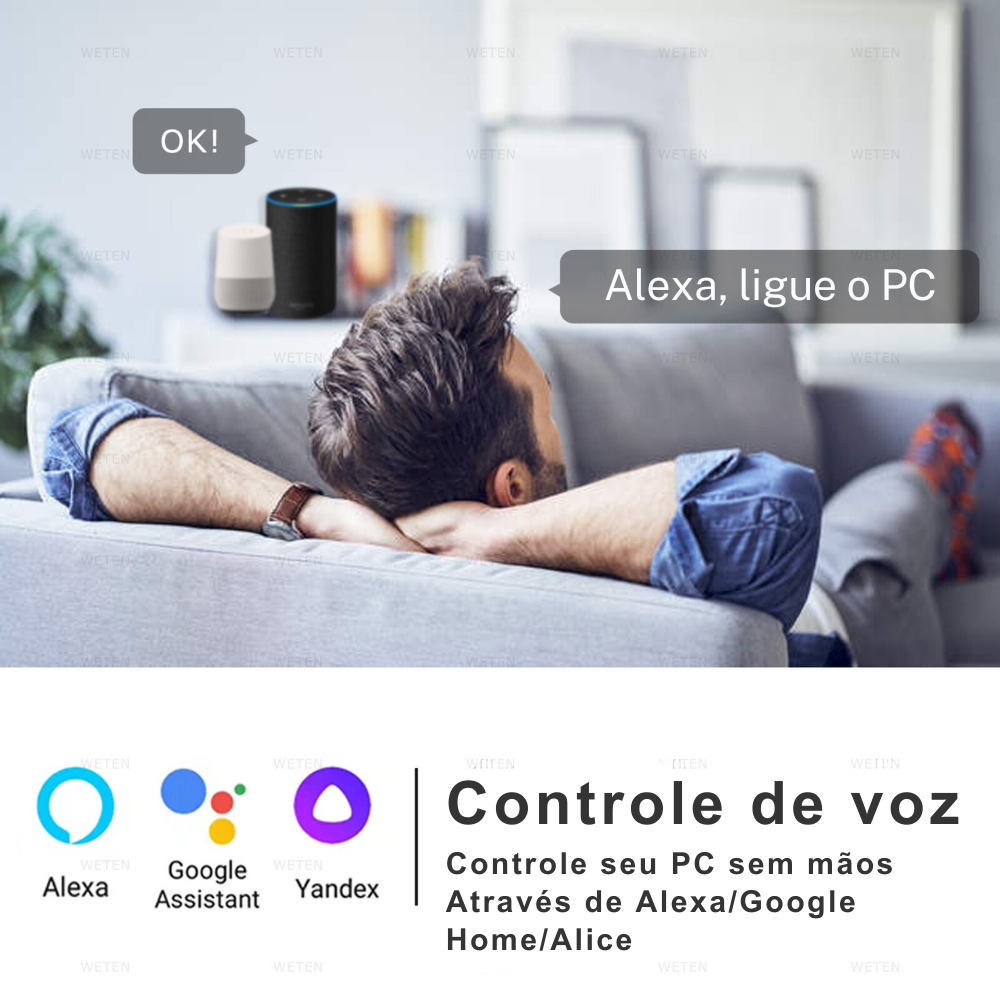 Ligar seu PC com Alexa ou App - voiclock | Hotmart