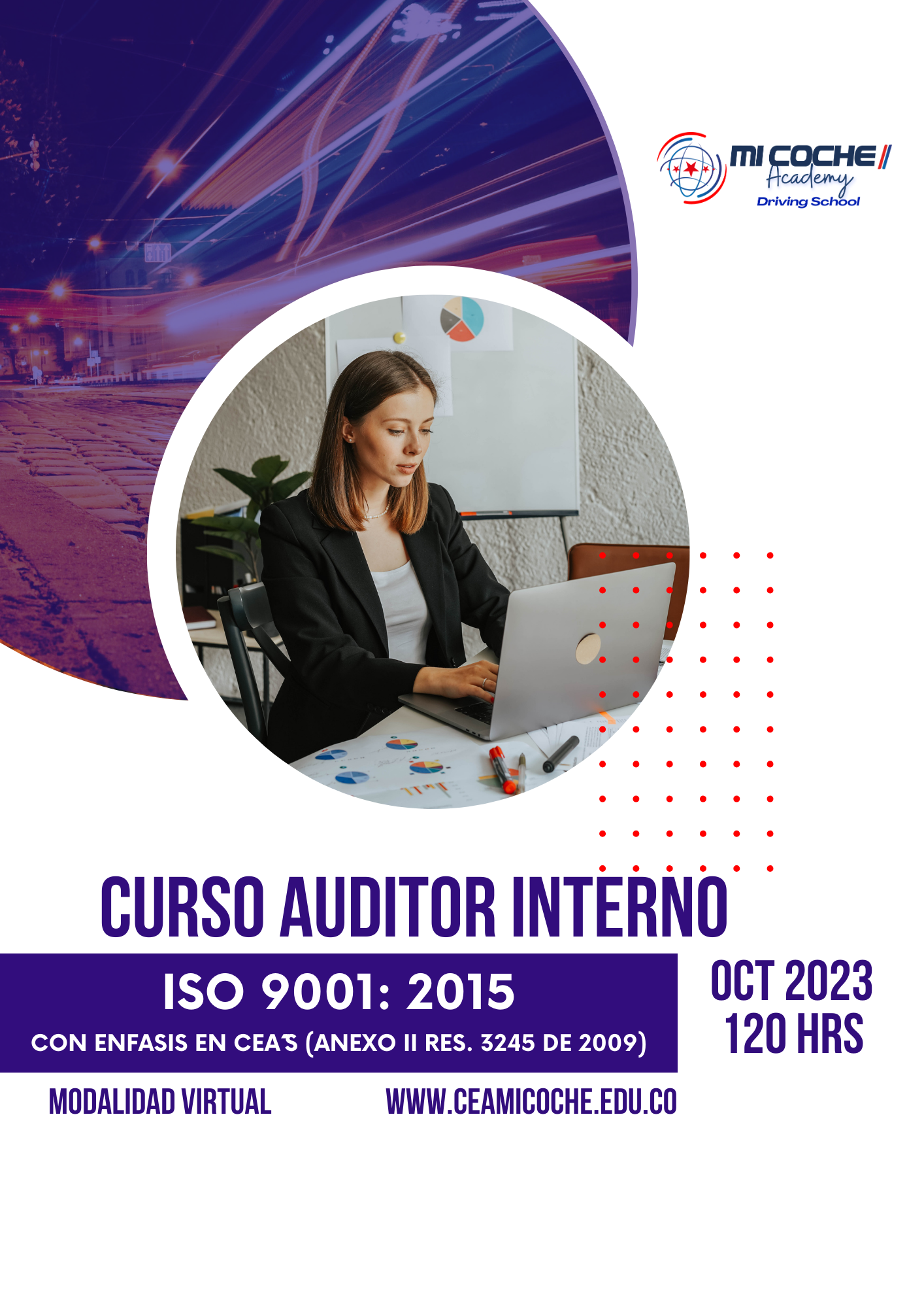 Auditor Interno Norma ISO 9001:2015 con énfasis en CEA - Centro de...