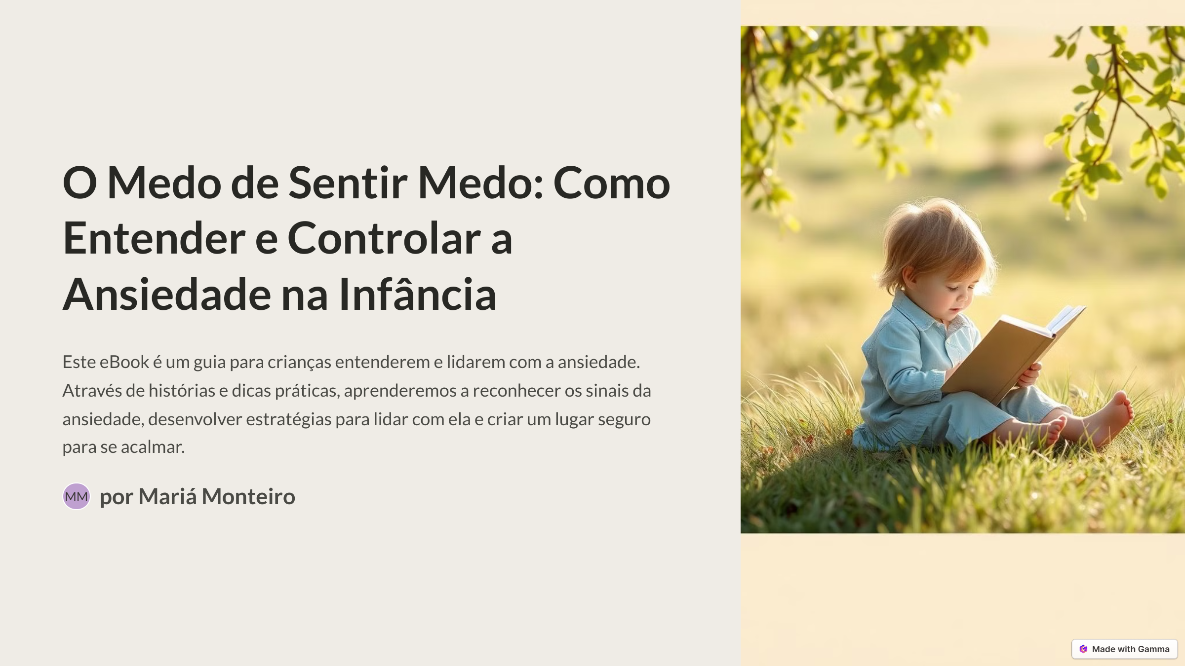 O medo de sentir medo: Como entender e controlar a ansiedade na inf...