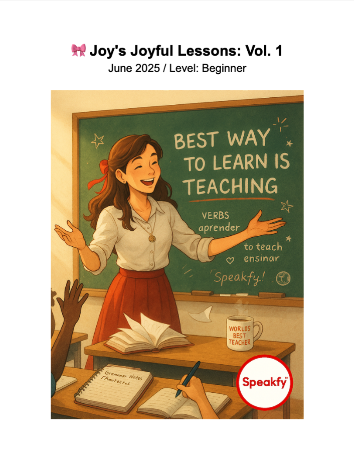 Joy's Joyful Lessons Vol. 1 (June 2025) Level: Beginner - Luiz Math...