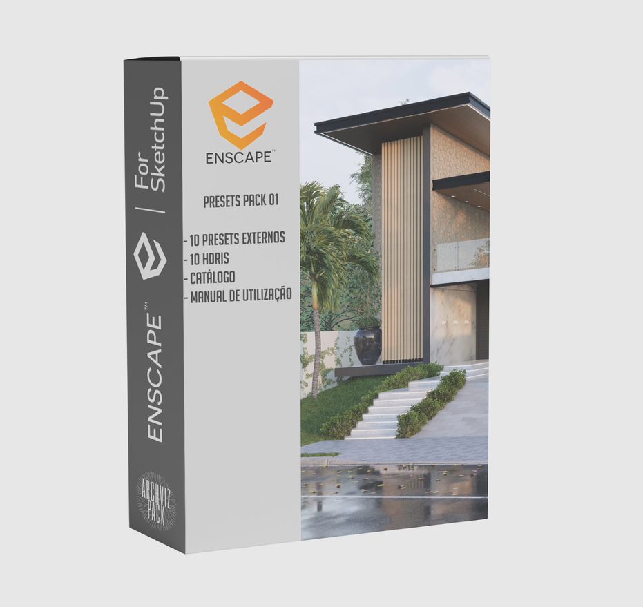 PRESETS PACK 01 - ENSCAPE - ELDENIR VASCONCELOS - ARCHVIZ PACKS | H...