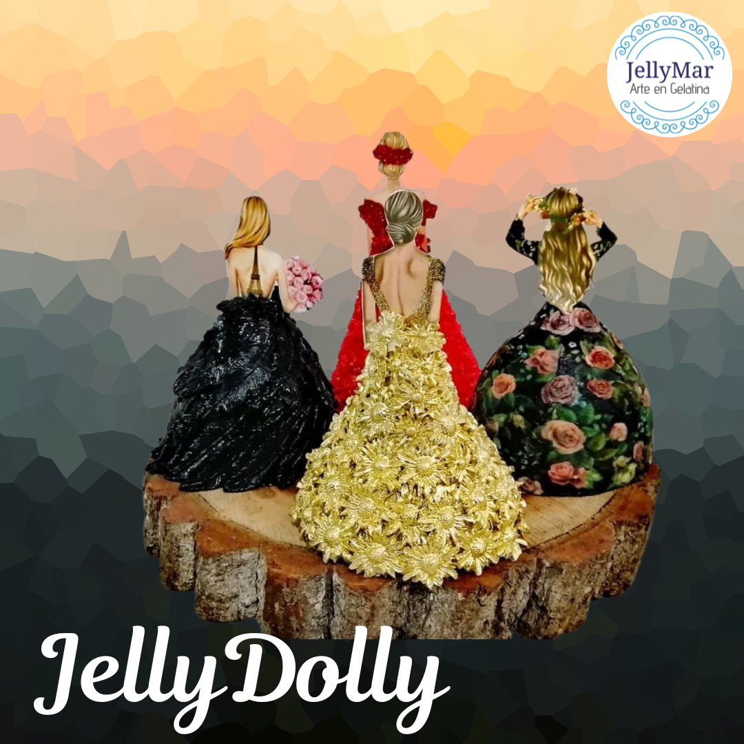 Curso de gelatina artística "Jelly Dolly" - JellyMar | Hotmart