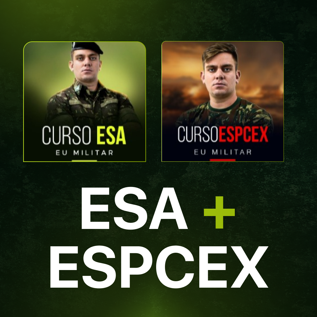 ESA + ESPCEX + PET + MQ - EU MILITAR