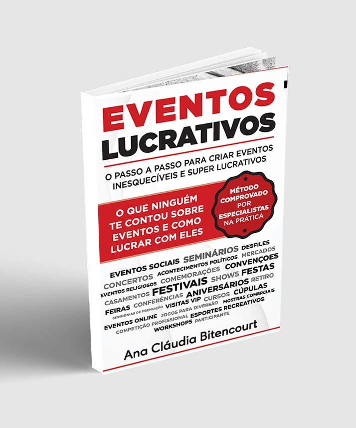 e-Book Digital Eventos Lucrativos - Sou Eventos | Hotmart