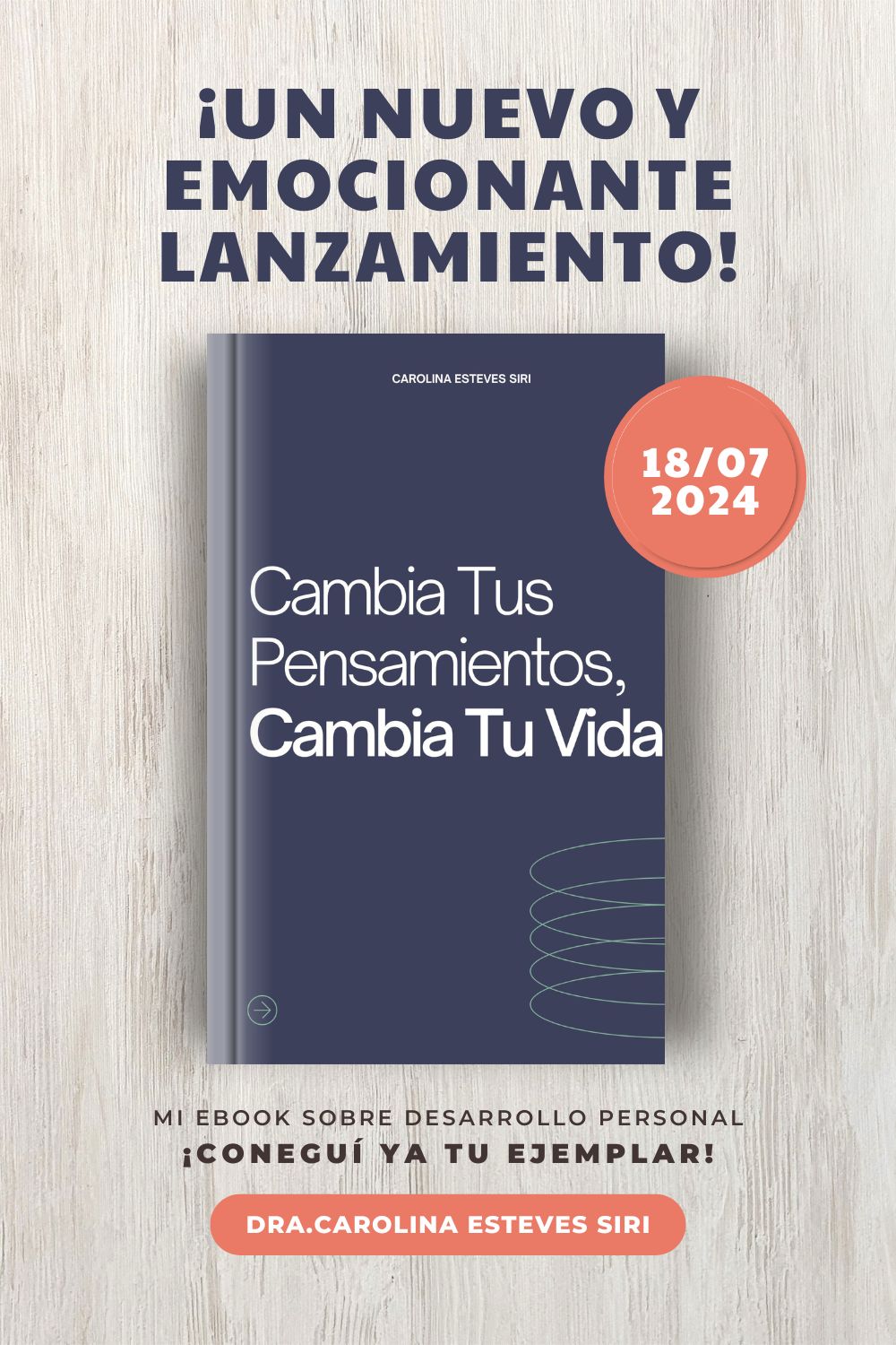 Cambia tus Pensamientos, Cambia tu Vida - Carolina Esteves Siri | H...