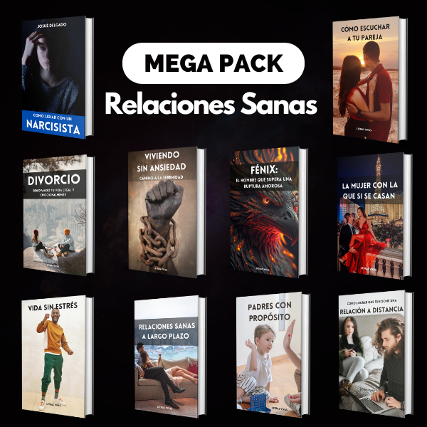 Mega Pack Relaciones Sanas - Ebooks - Letras Vivas ® | Hotmart