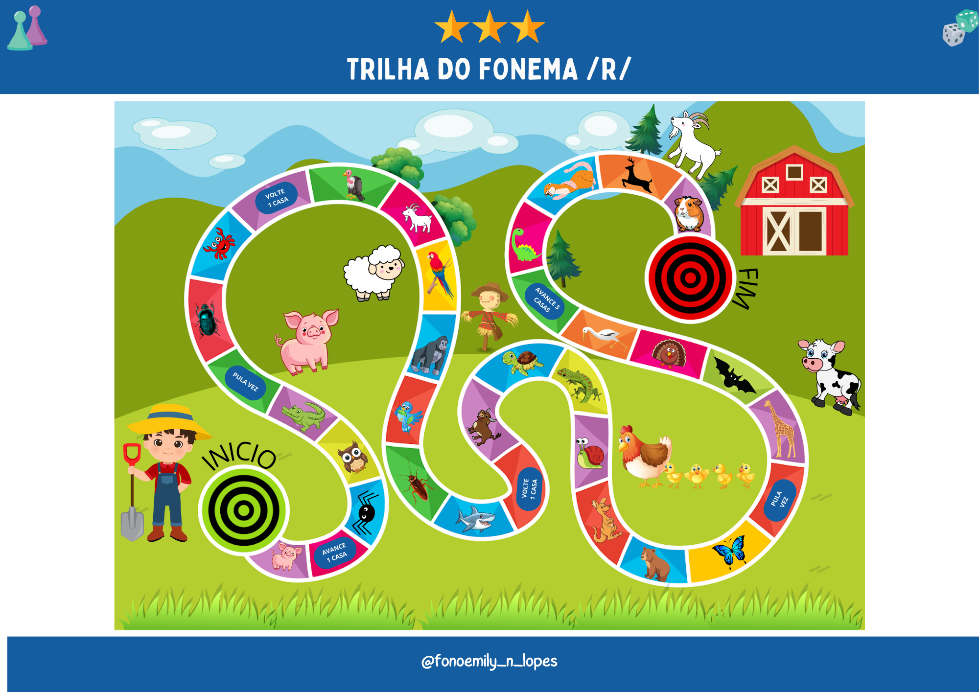 Trilha do fonema /r/ vibrante - Emily Nascimento Lopes Lucas | Hot...