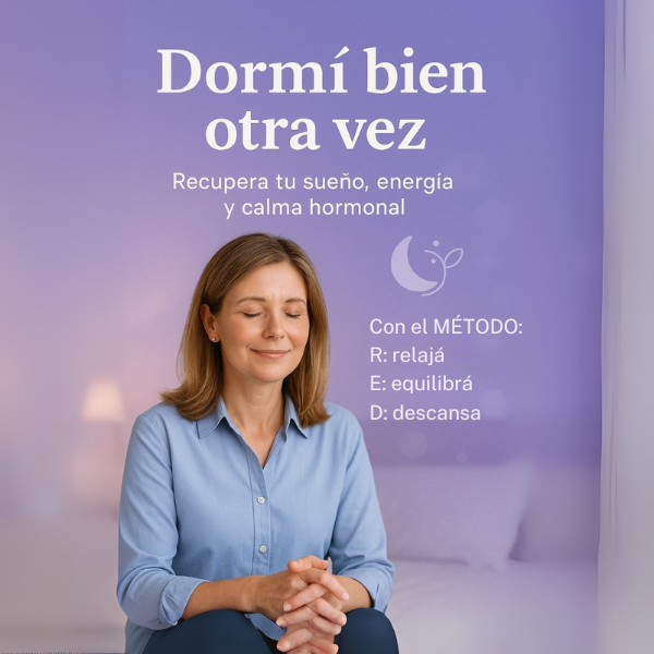 Dormí bien otra vez: Recupera tu sueño, energía y calma hormonal. Con ...