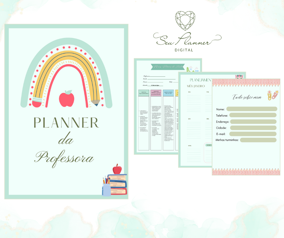 Planner da Professora 2025 - Seu Planner Digital | Hotmart
