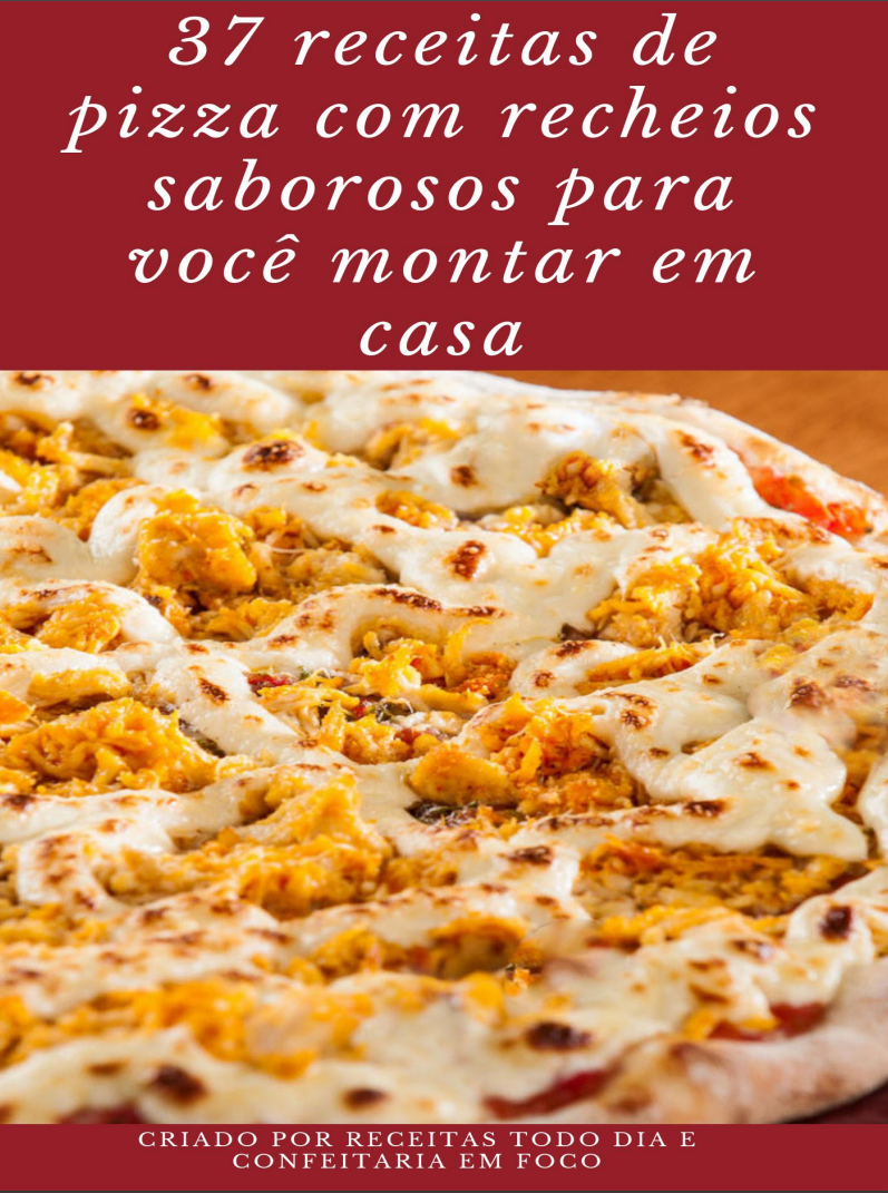 Pizza com recheios saborosos para voce montar em casa - Bruno Ferna...