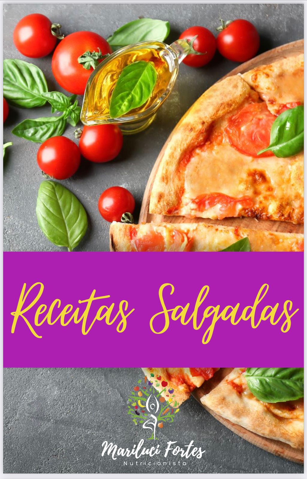 E-Book de Receitas Salgadas, fáceis, saudáveis e muito gostosas!