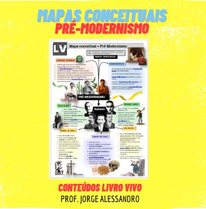 Literatura Pré-modernista no Brasil - Mapa Conceitual