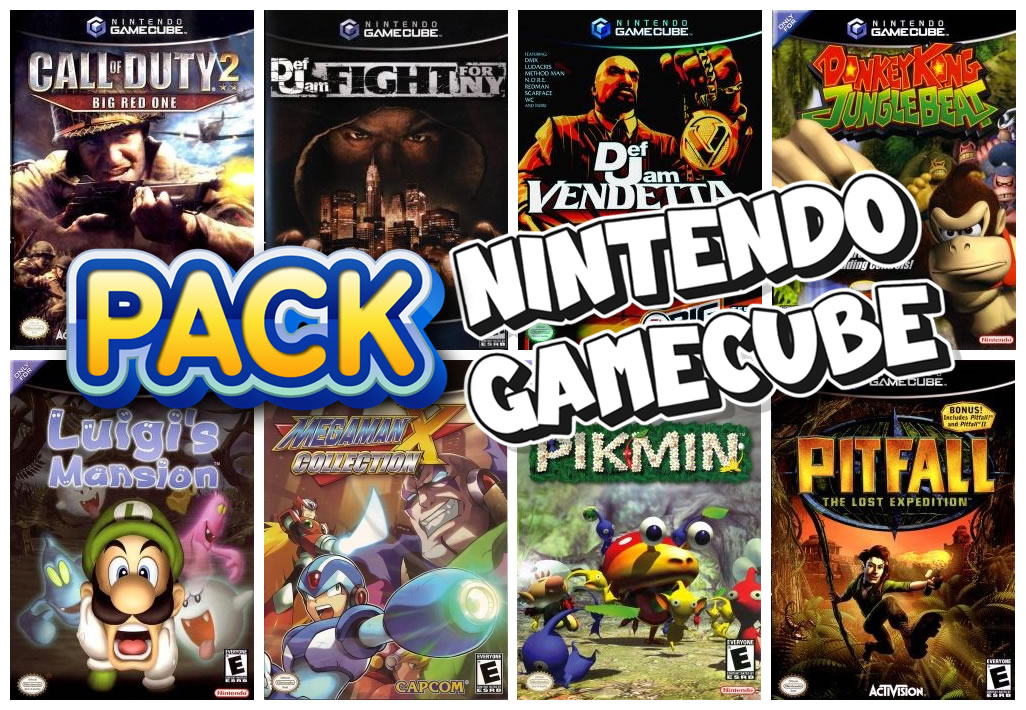 Pack de juegos GameCube para Nintendo Wii