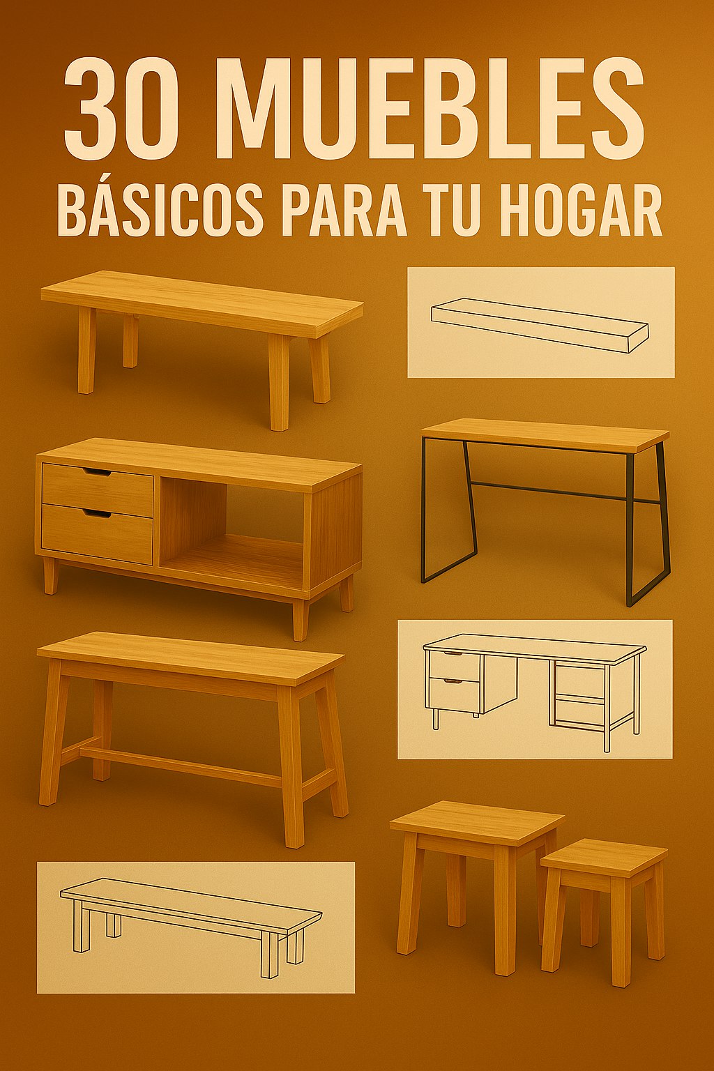 DIY-30 Muebles básicos para tu hogar | Hotmart