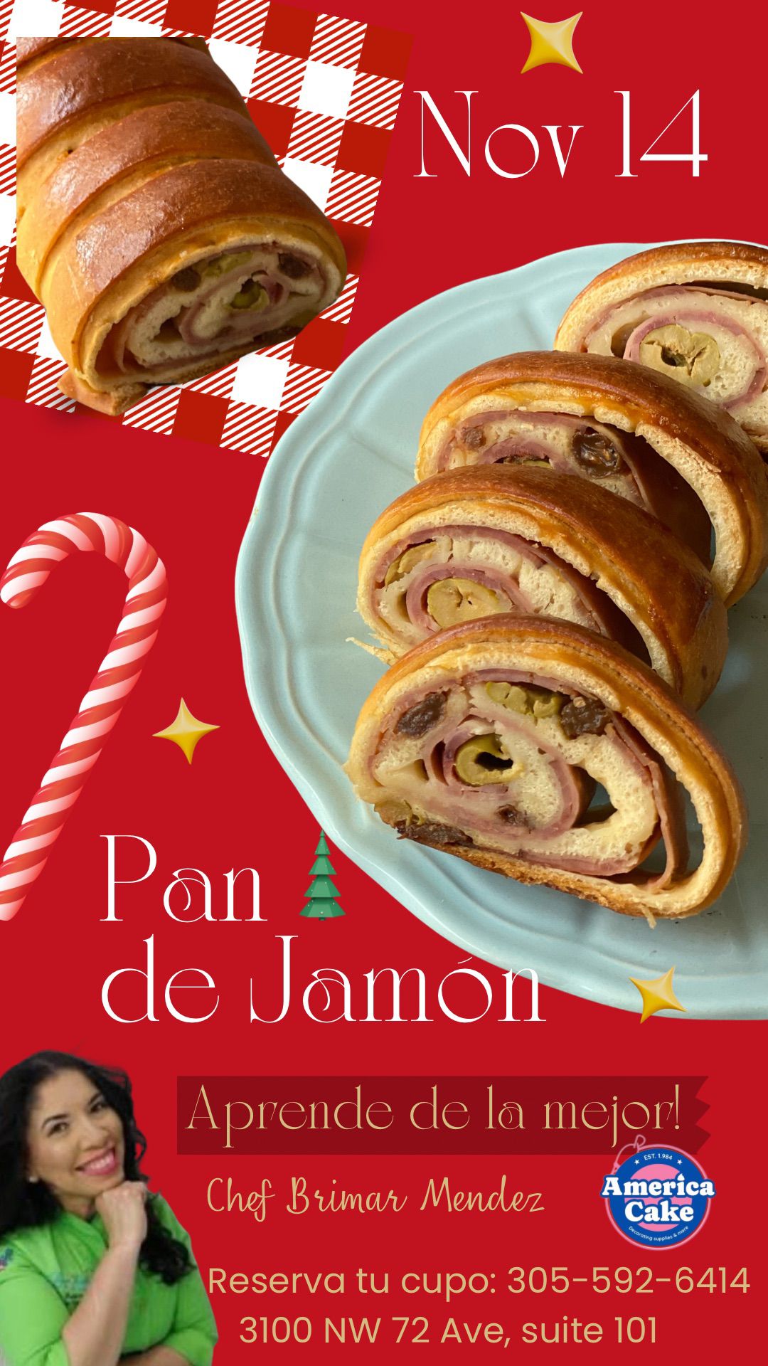 Clase Profesional: Pan de Jamón. Chef Brimar Méndez. | Hotmart