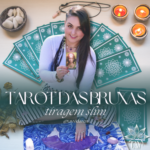 🃏 Tiragem de Tarot das Bruxas Slim - Tay Vida⁺Zen | Hotmart