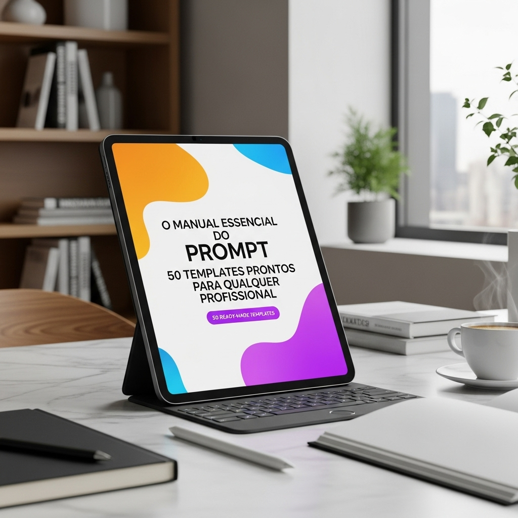 O Manual Essencial do Prompt: 50 Templates Prontos para Qualquer Pr...