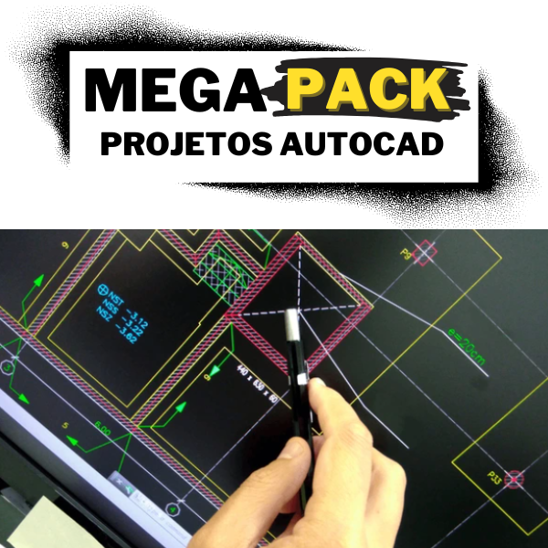 ProEnger Packs - Projetos para AutoCAD - Michelle Oliveira Sepe