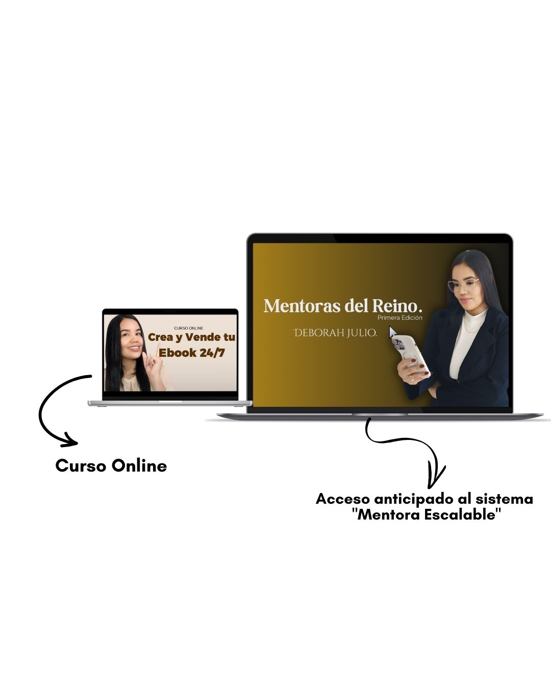 Mentoras del reino + curso crea y vende tu ebook