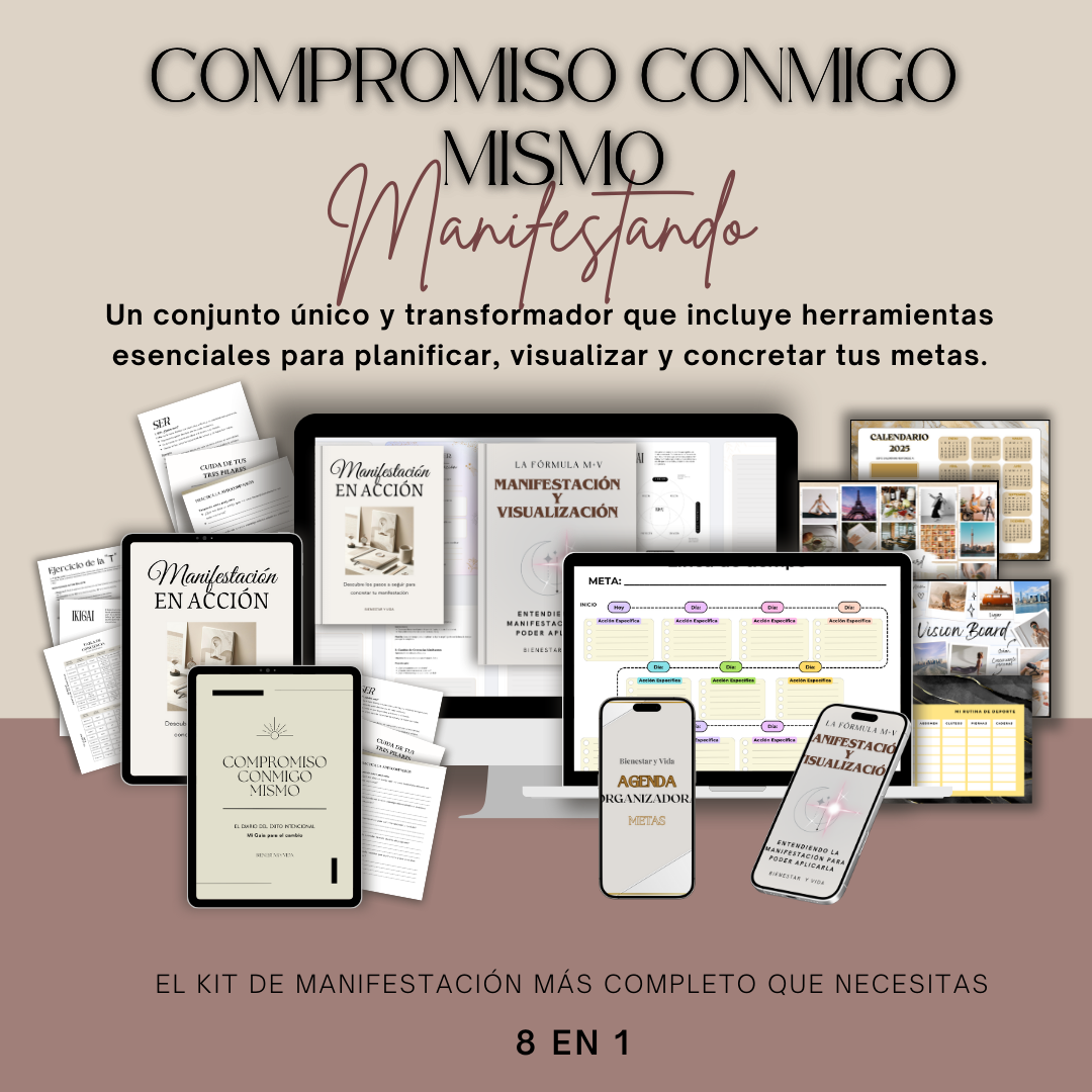 Manifestando, Compromiso Conmigo Mismo: Herramientas para Crear la ...