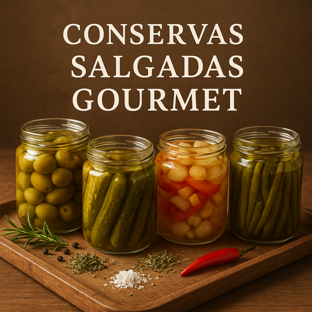 Conservas Salgadas Gourmet | Hotmart