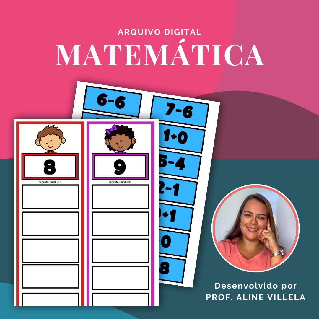 ESCADINHA DA MATEMÁTICA - Adição e Subtração - por Prof Aline Ville...