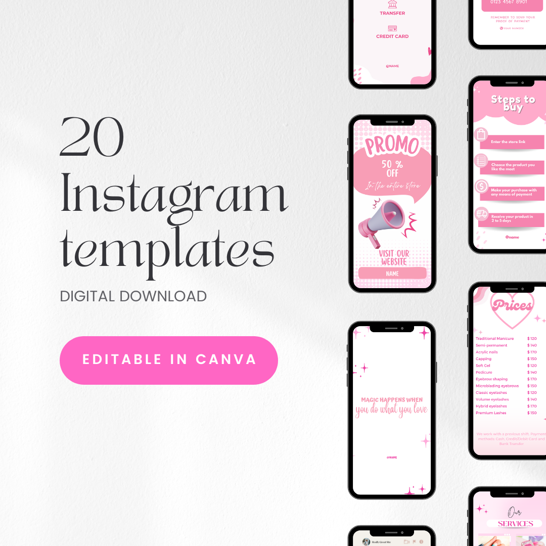 Canva Social Media Templates, Coaching Instagram Templates, Social ...