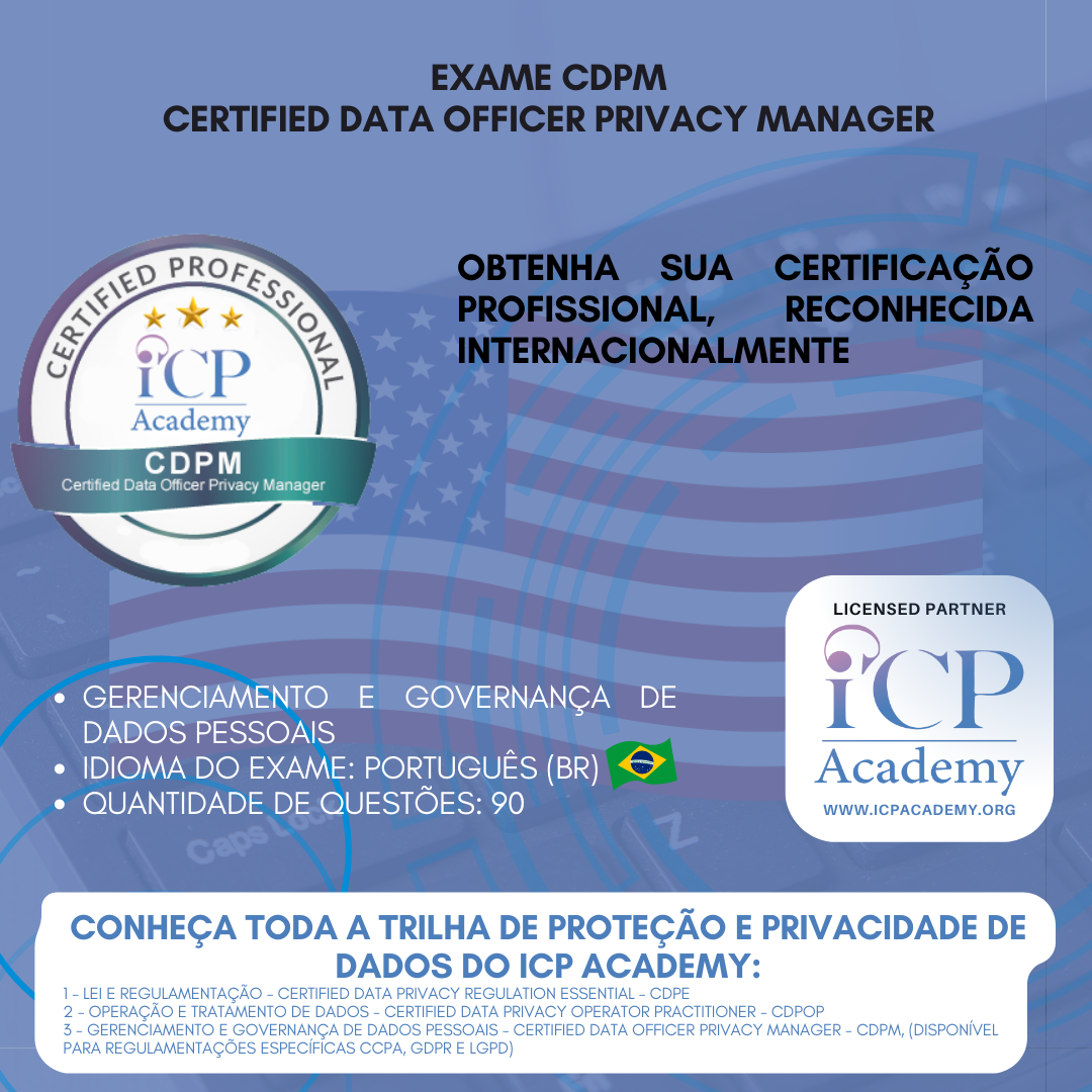 Certificação Internacional | CDPM - Certified Data Officer Privacy ...