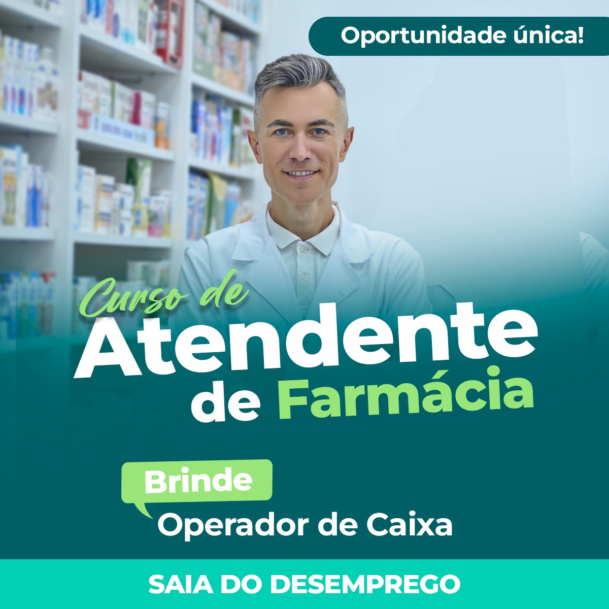 Atendente de Farmácia - Instituto Taylor Instituto Taylor | Hotmart